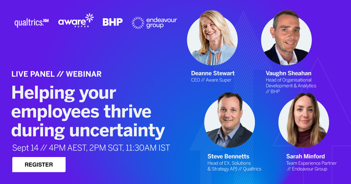 Webinar | Helping your Employees thrive during uncertain times