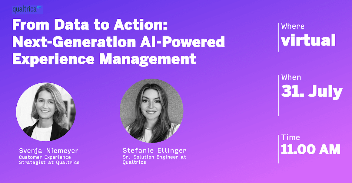 From Data to Action: Next-Generation AI Powered Experience Management ... From Data to Action: Next-Generation AI Powered Experience Management ...