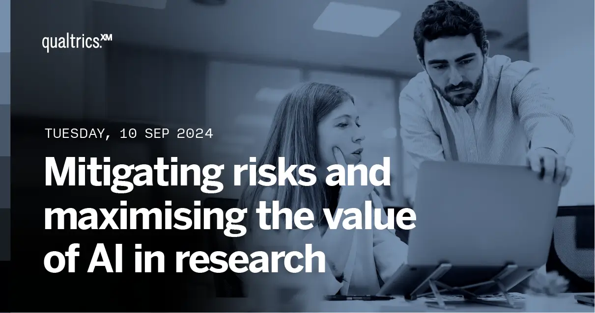 Webinar: Mitigating Risks and Maximising the Value of AI Research