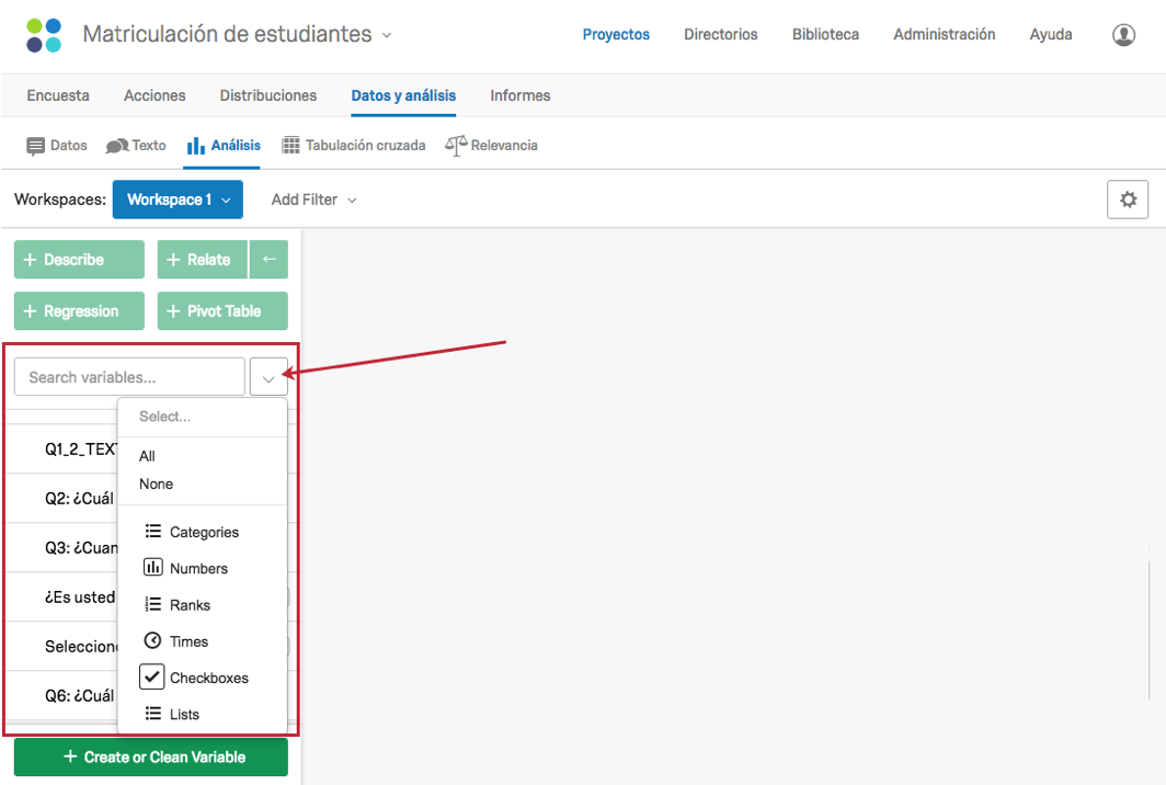 Introducción básica a Stats iQ | Qualtrics