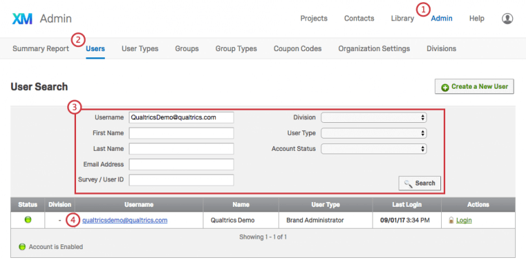 Creating & Managing Users