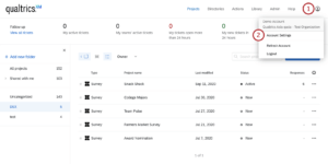 Finding Qualtrics IDs