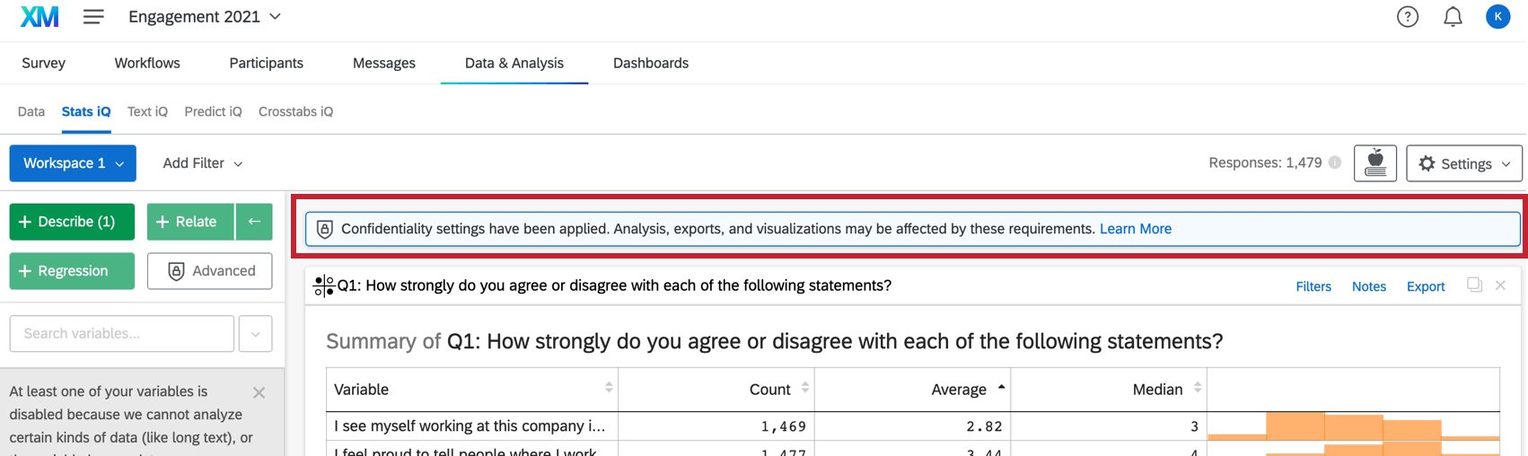 Stats iQ Basic Overview - Qualtrics