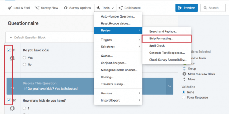 Common Survey Errors