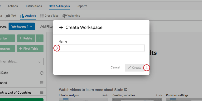 Sharing & Managing Workspaces