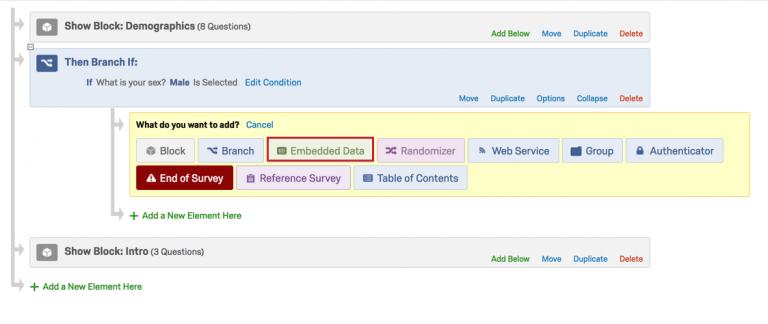 Embedded Data 