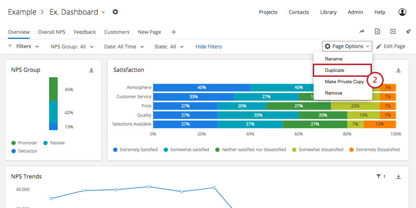 Creating CX Dashboard Pages