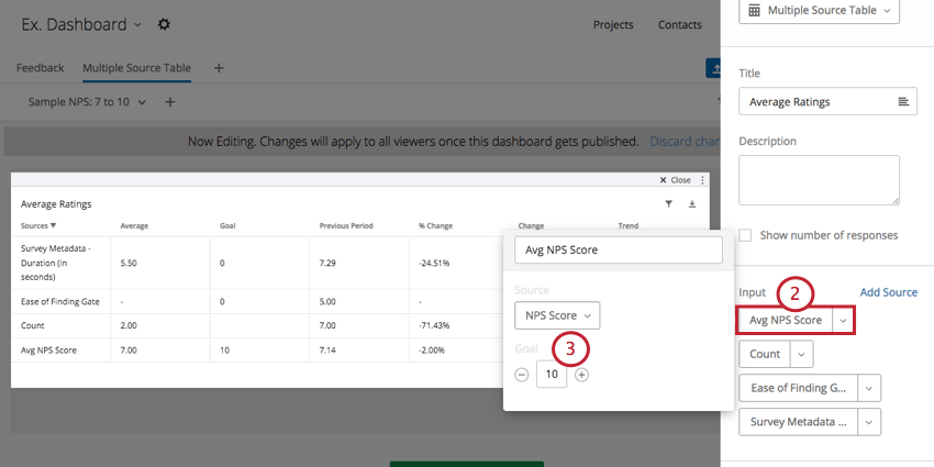Multiple Source Table Widget (CX)