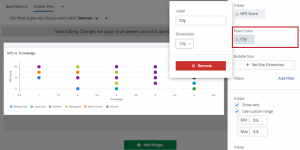 Scatter Plot Widget (CX)