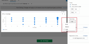 Scatter Plot Widget (CX)