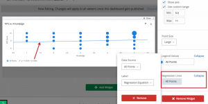 Scatter Plot Widget (CX)