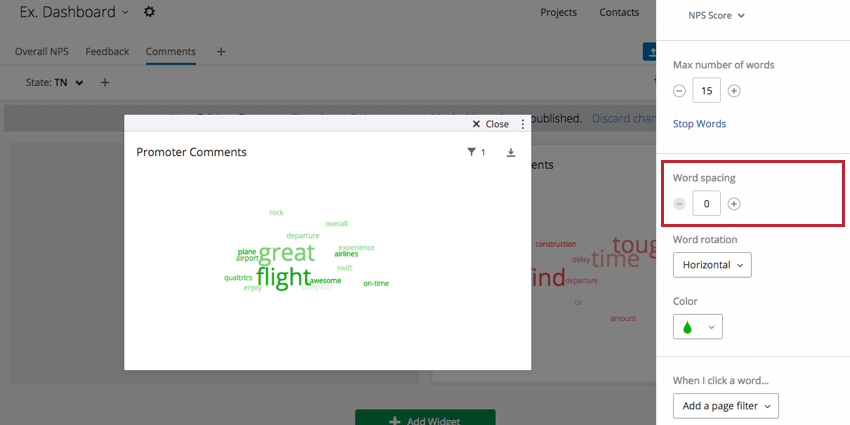 Word Cloud Widget (CX)