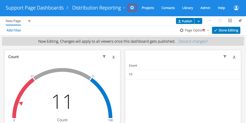 Distribution Reporting (CX)