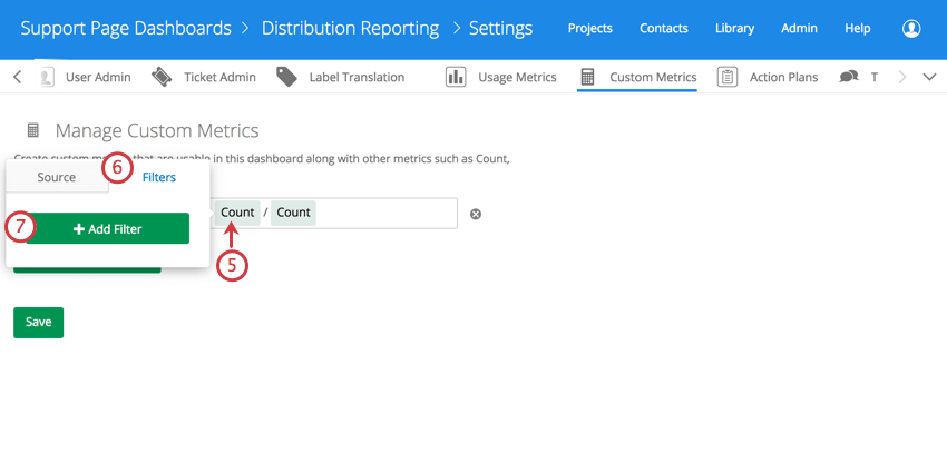 Distribution Reporting (CX)