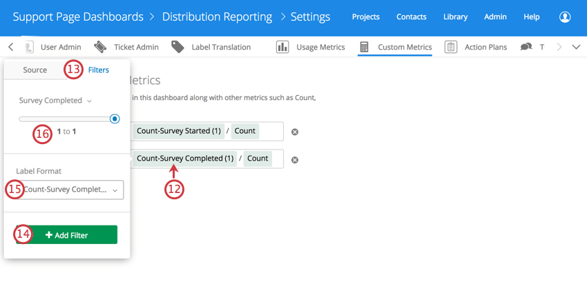 Distribution Reporting (CX)