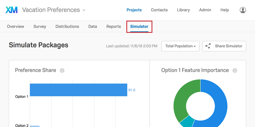 Simulating Packages (PX) - Qualtrics Support