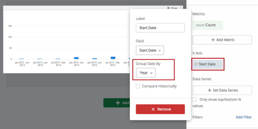 Rolling Calculations in Widget Metrics