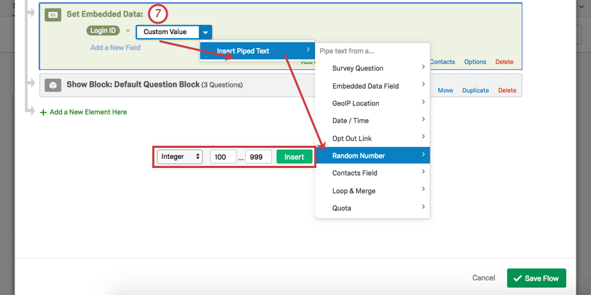 Pulling Data Into a Second Survey (Longitudinal Surveys)