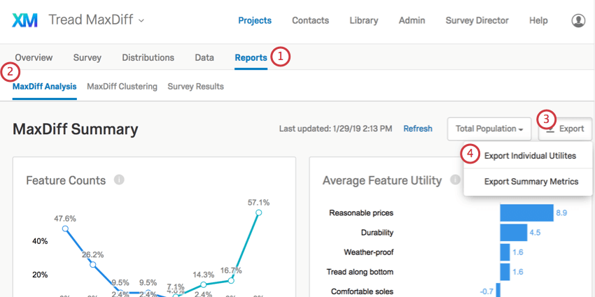 Exporting Raw Maxdiff Data Qualtrics Support