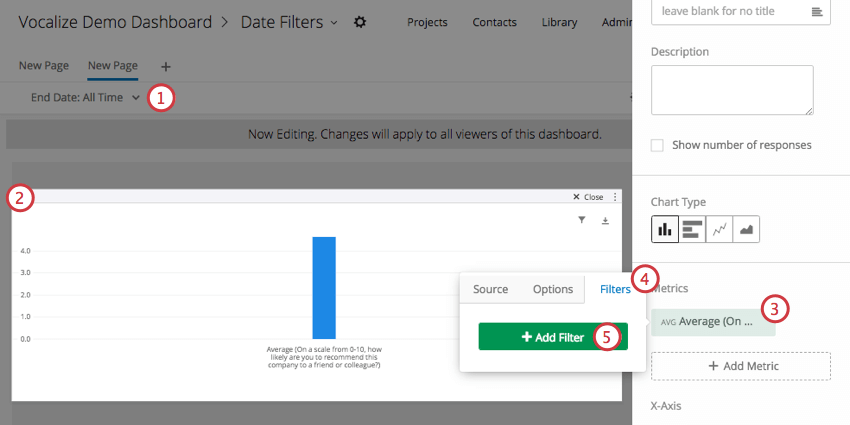 Filtering CX Dashboards