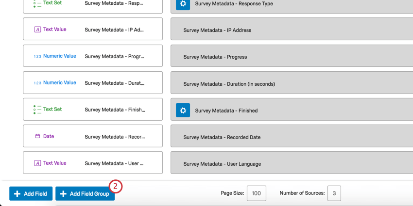 Matrix Statements in a Single Widget