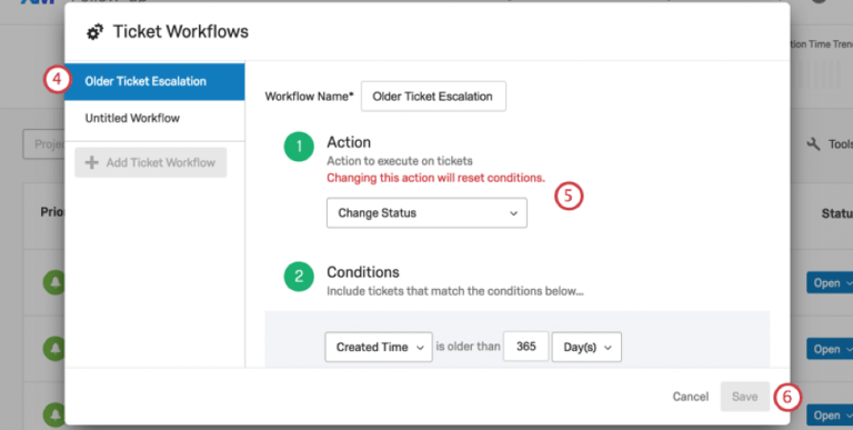 Ticket Workflows