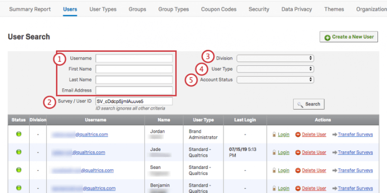 Creating & Managing Users