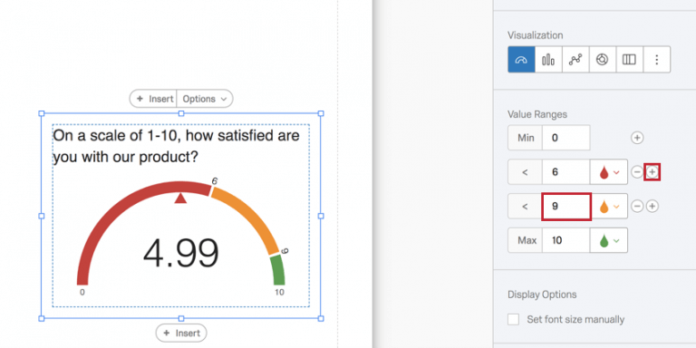 Gauge Chart Visualization
