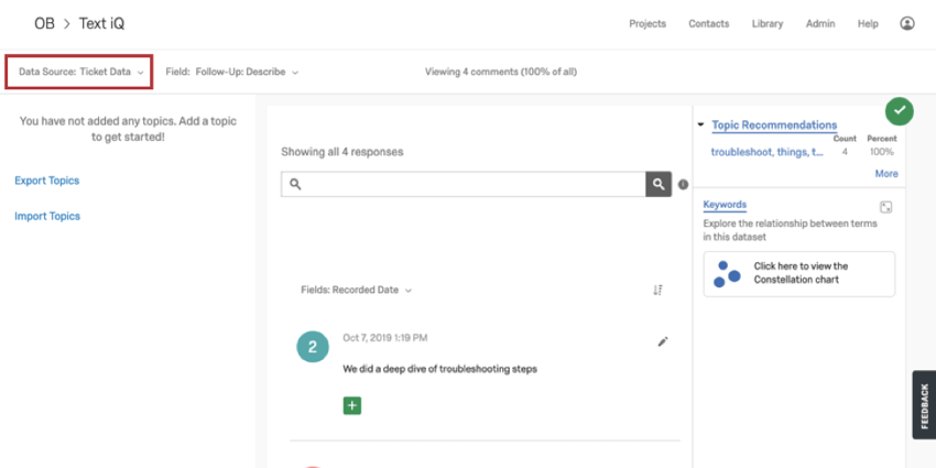 Text iQ for Ticketing