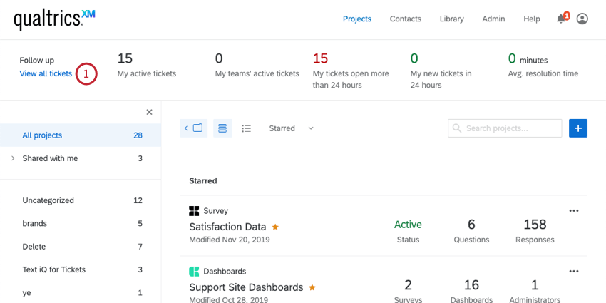 Ticket Workflows - Qualtrics Support