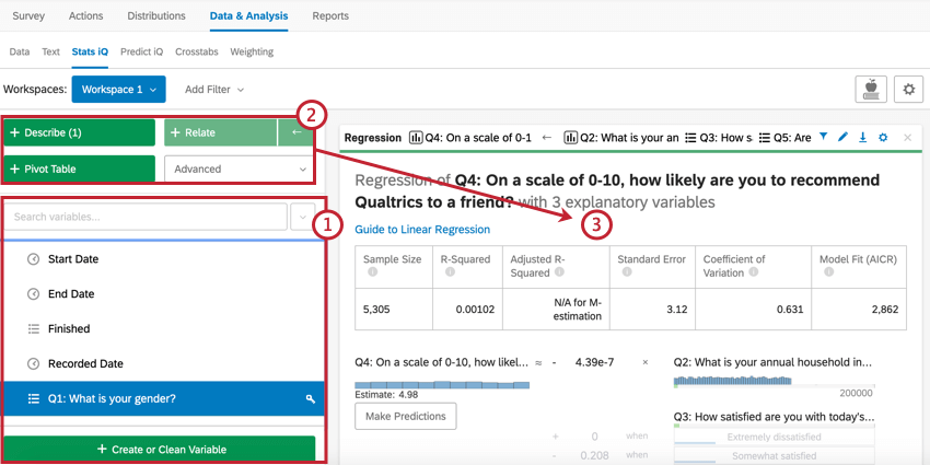 Data & Analysis Basic Overview - Qualtrics