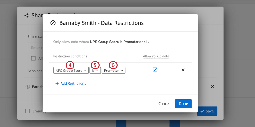 Dashboard Role Data Restrictions (CX)