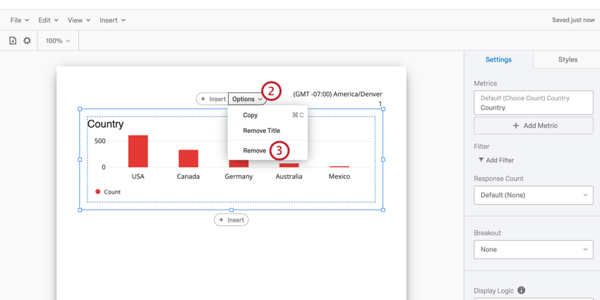 Overview of Report Template Visualizations (EX)