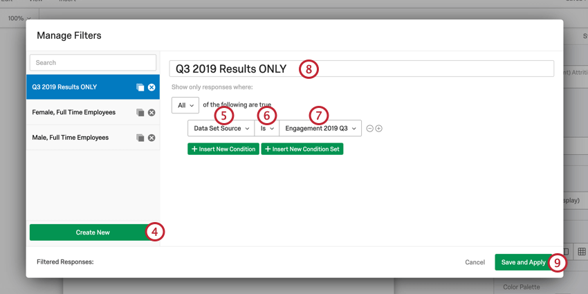 Overview of Report Template Visualizations (EX)