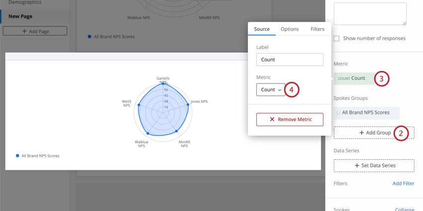 Radar Chart Widget (BX)