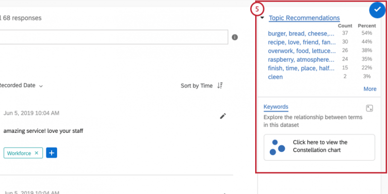 Text iQ Functionality
