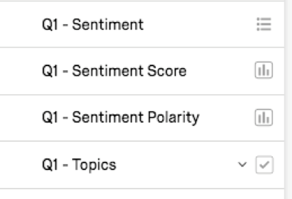 Analyzing Text iQ in Stats iQ