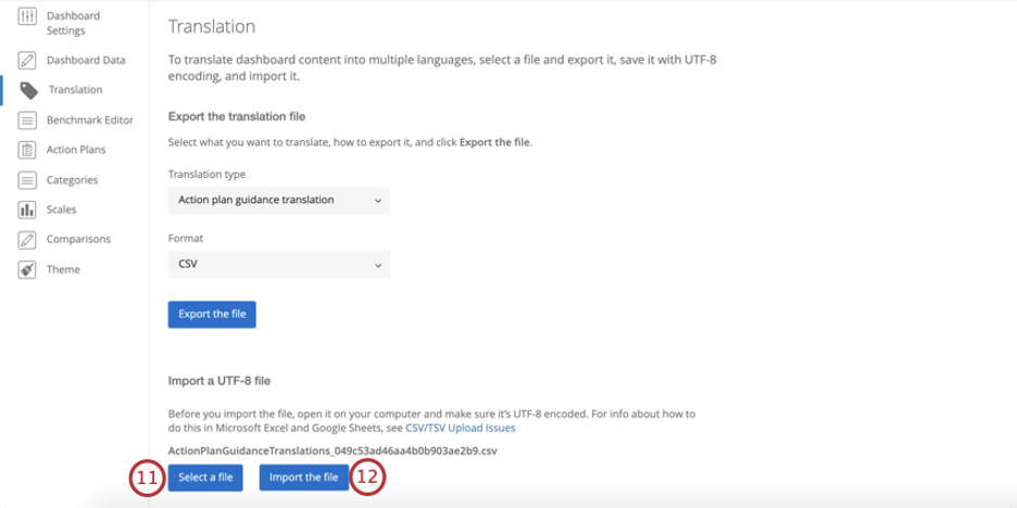 Dashboard Translation (EX)