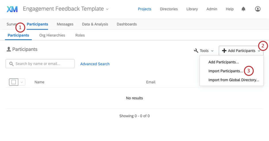 Adding & Removing Participants (EX)
