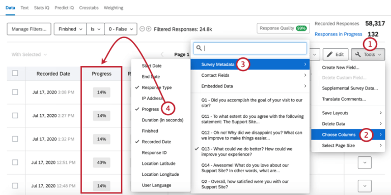 Incomplete Survey Responses