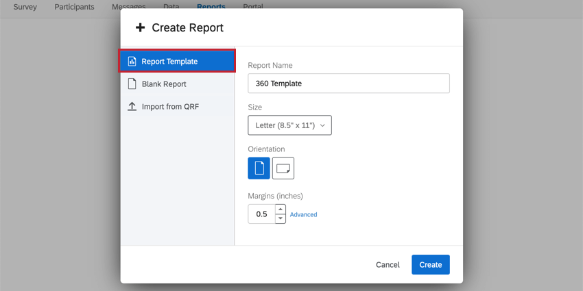 New 360 Reports Basic Overview