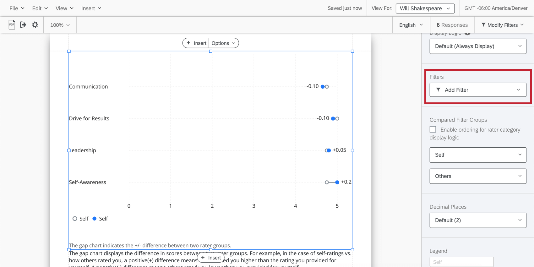 Basic Filters in 360 Reports