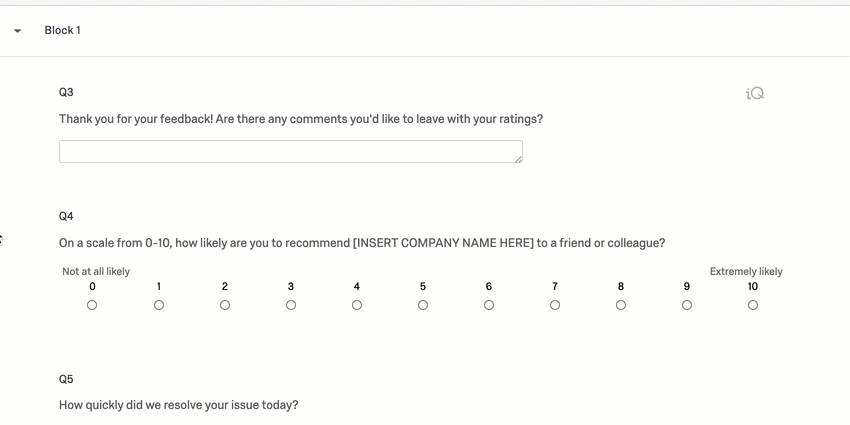 Creating Questions - Qualtrics