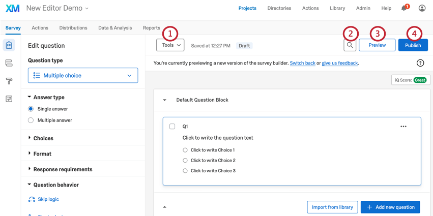 Qualtrics Dashboard Changes Coming – WPI ATC-TTL