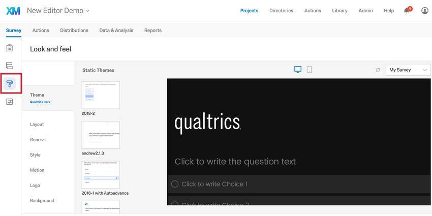Qualtrics Dashboard Changes Coming – WPI ATC-TTL