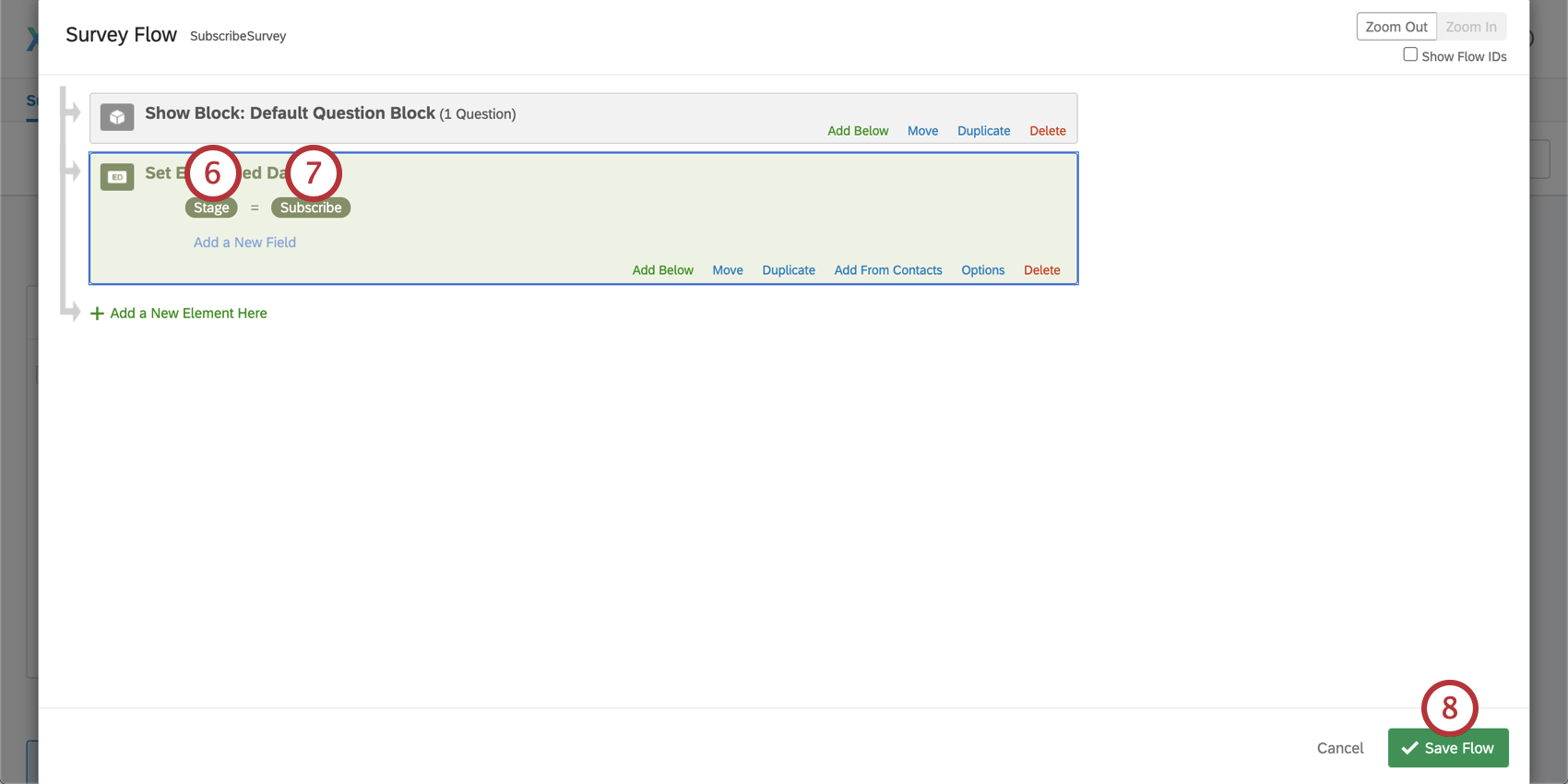 Configuring Dashboard Data for Journeys