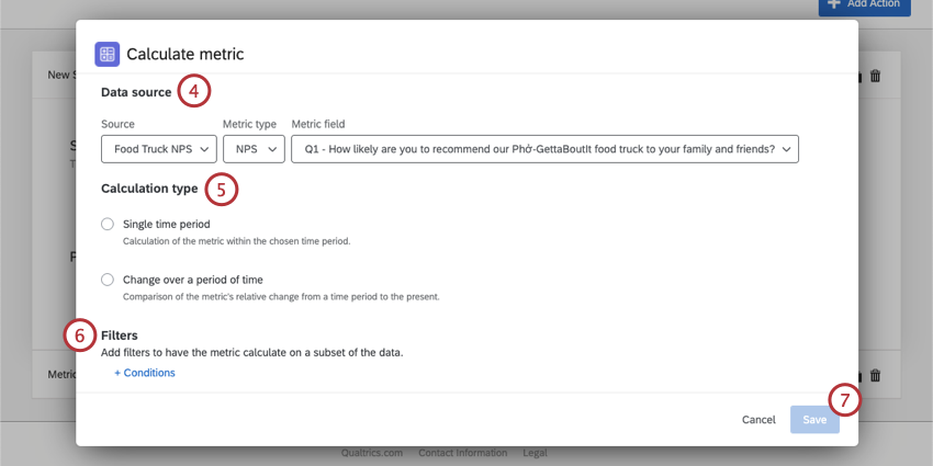 Calculate Metric Task