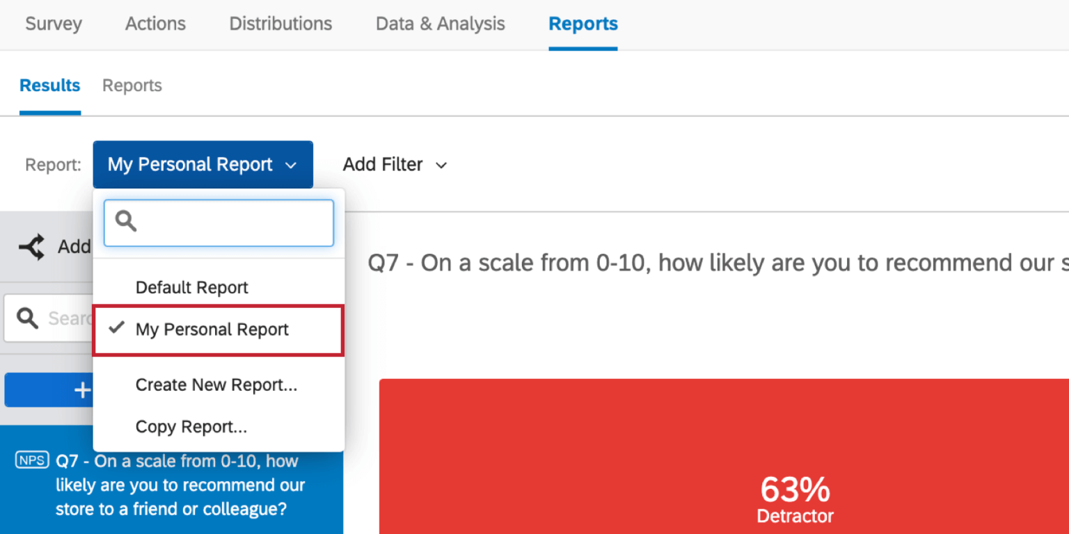 Results-Reports Basic Overview
