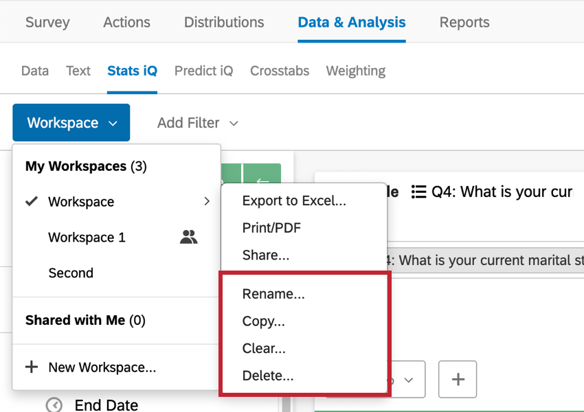Sharing & Managing Workspaces