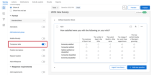 Matrix Table Question